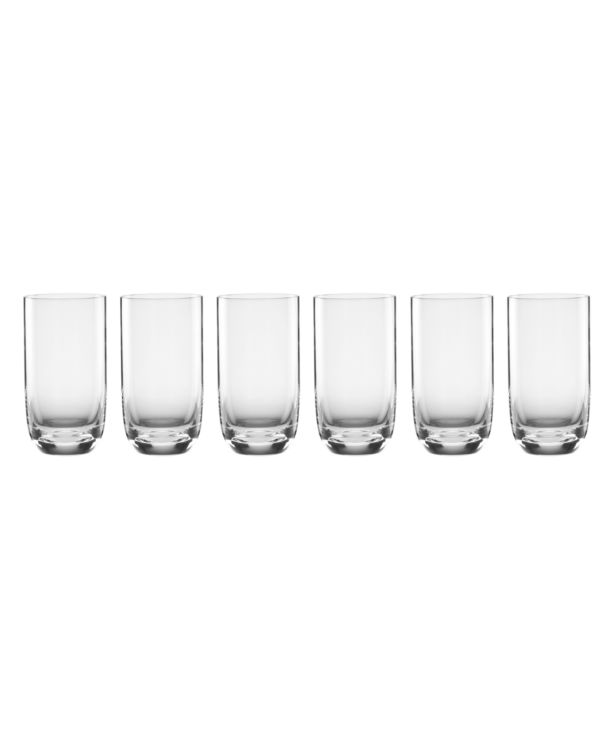 Click here for Lenox Studio 1414 Highball Glasses  Set of 6 - Cle... prices