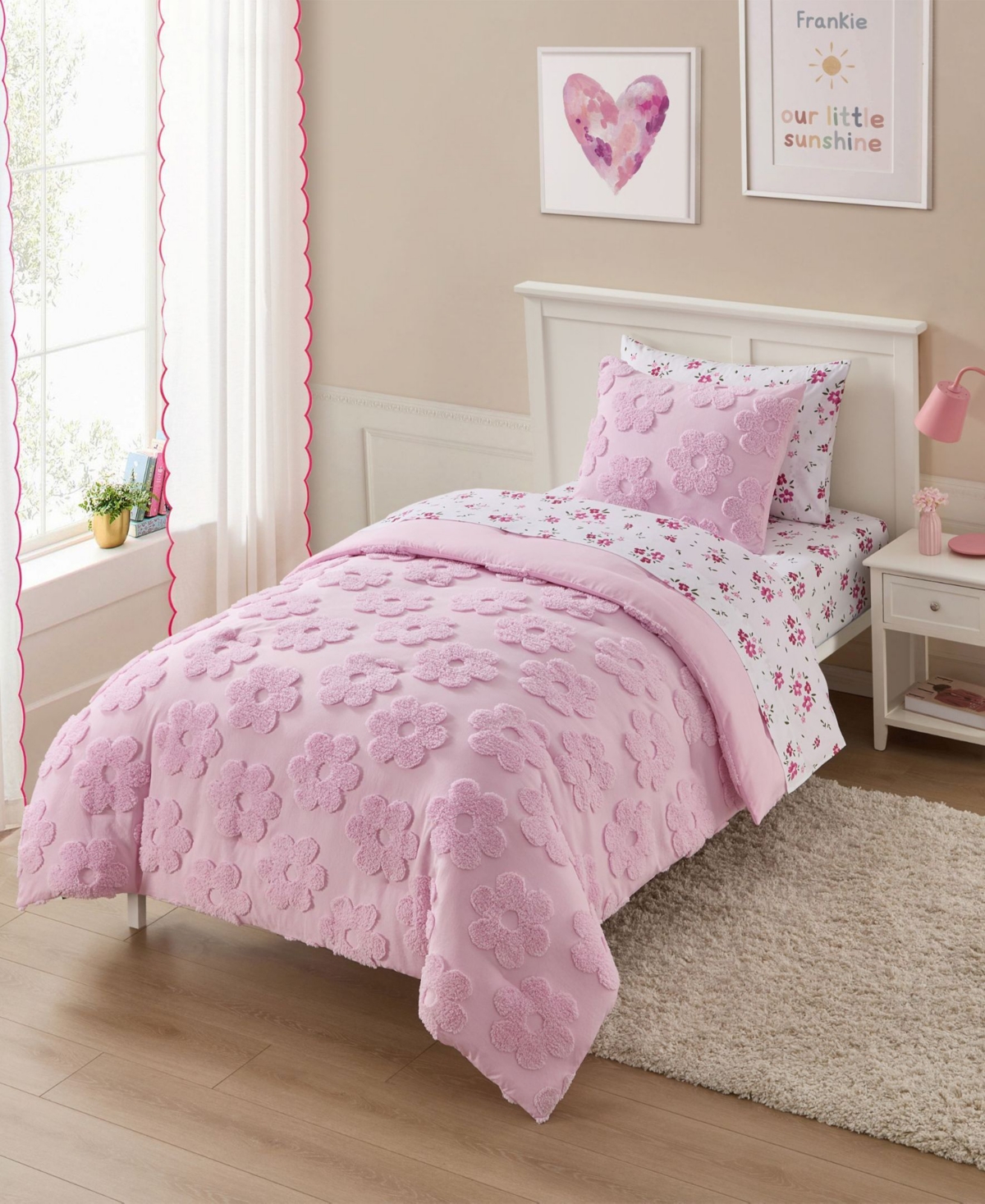 Click here for Sweet Home Collection Kids Pheobe Floral 5-Piece C... prices