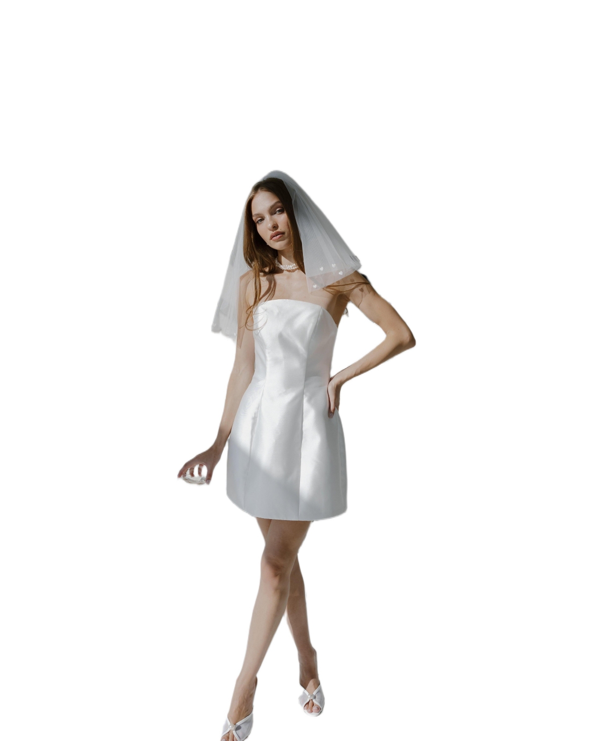 Click here for Untamed Petals Womens Bianca Mini Dress - Ivory prices