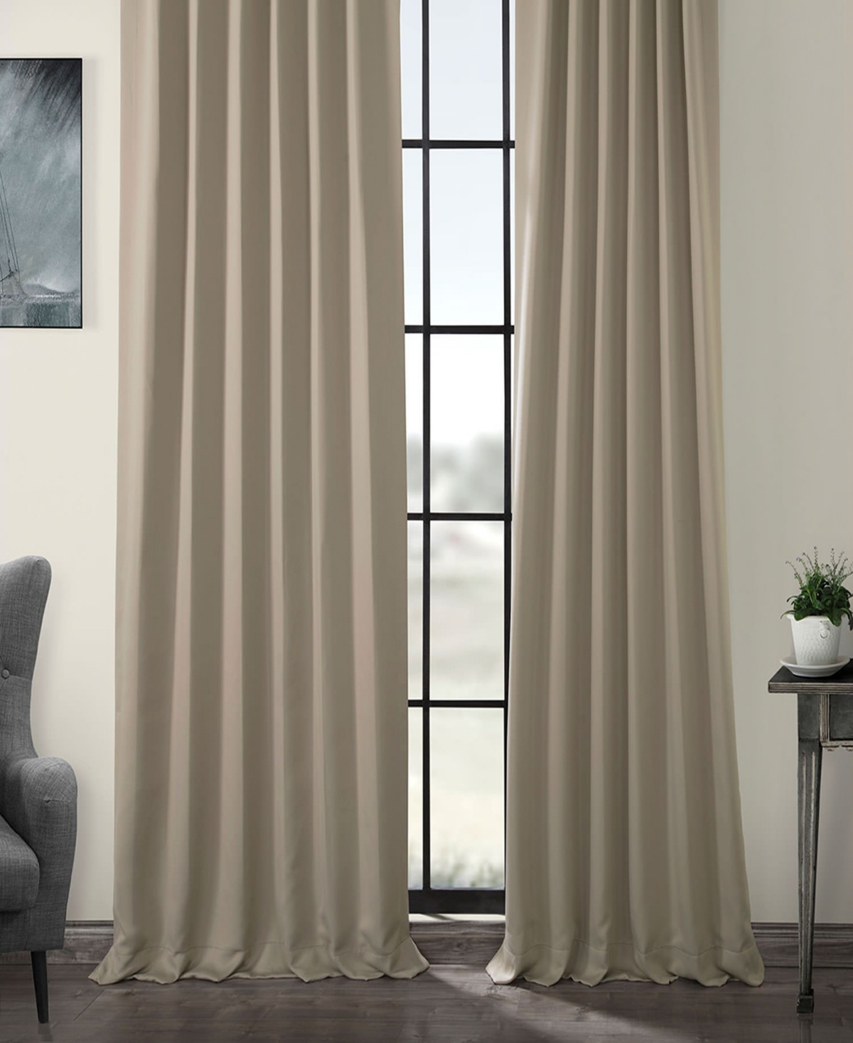 Click here for Half Price Drapes Room Darkening Curtain - Classic... prices