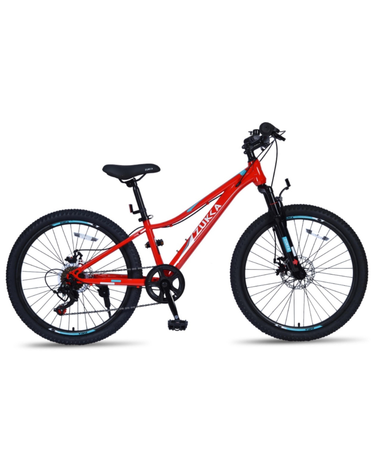 Click here for ECHTPeak 24 Inch 6-Speed Mountain Bike for Kids Bo... prices