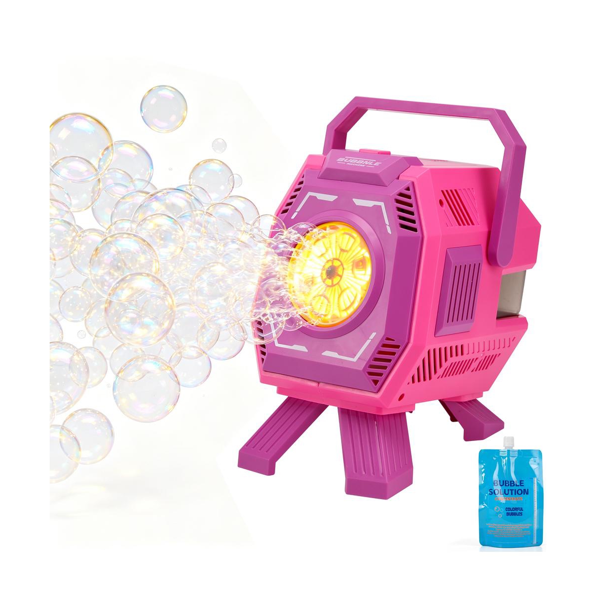 Click here for Bruce & Shark Portable Bubble Machine With Lights... prices