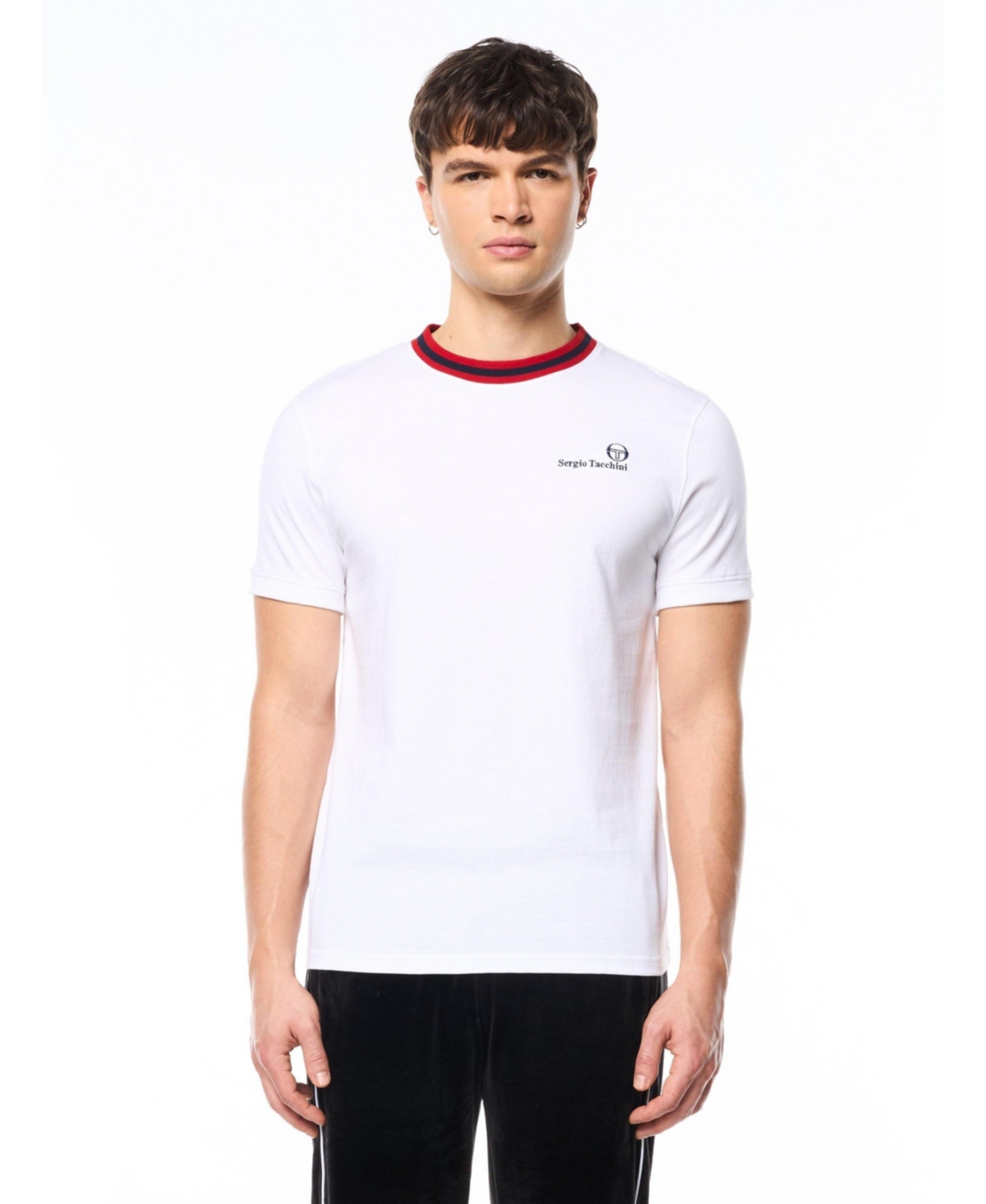 Click here for Sergio Tacchini Mens World Champion T-Shirt - Bril... prices