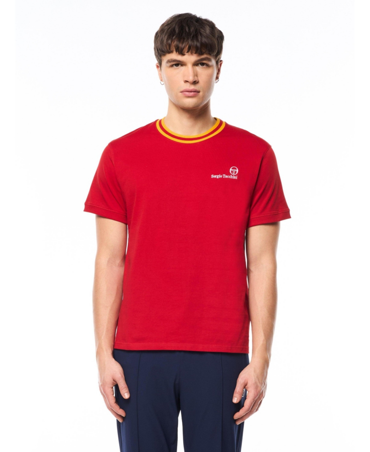Click here for Sergio Tacchini Mens World Champion T-Shirt - Adre... prices