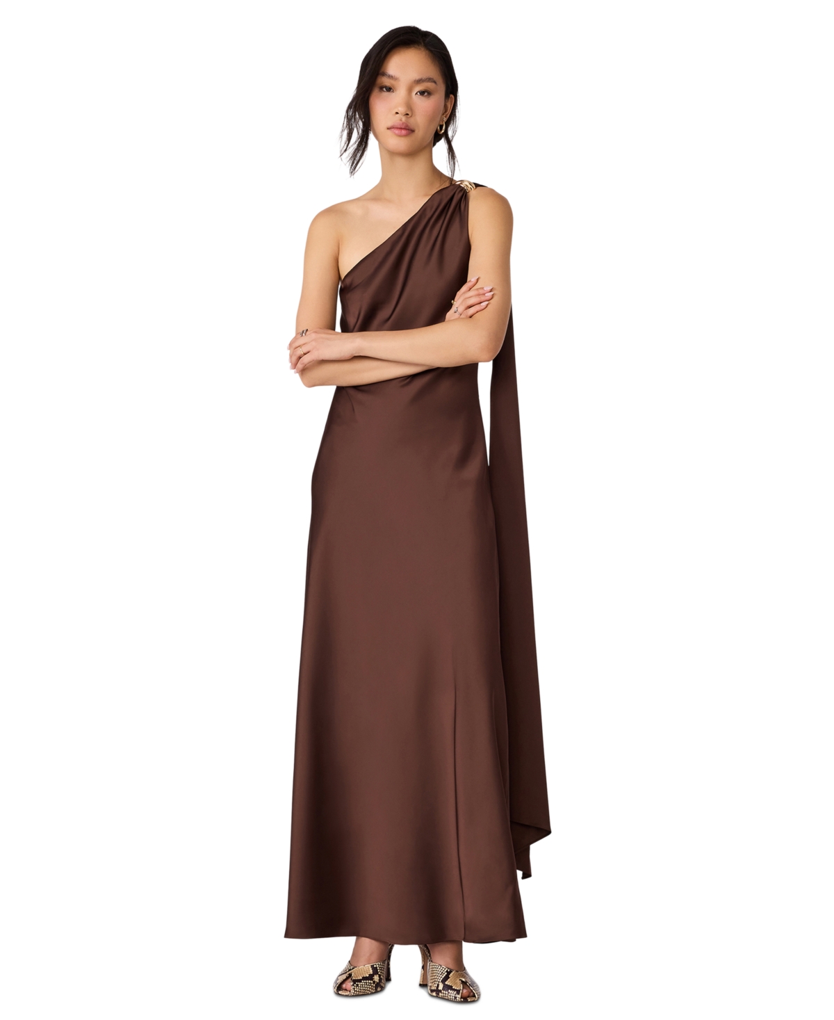 Click here for Steve Madden Juniors Aurorah Off-the-Shoulder Sati... prices