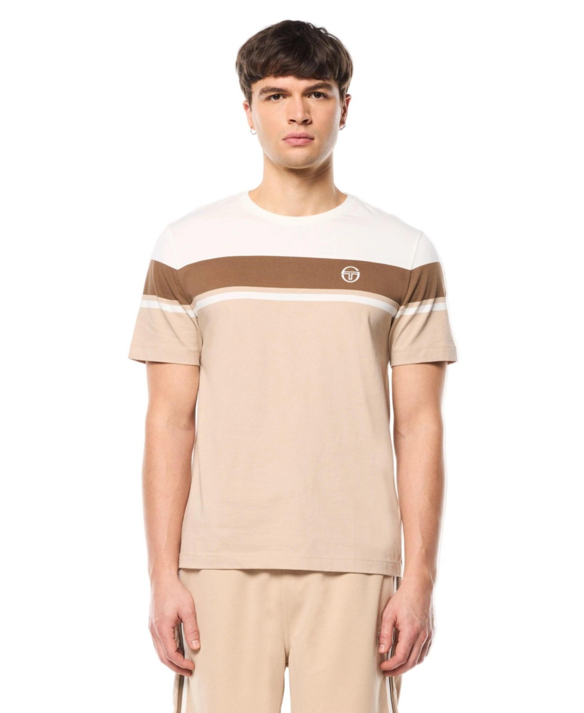 Click here for Sergio Tacchini Mens Damarindo T-Shirt - Humus prices