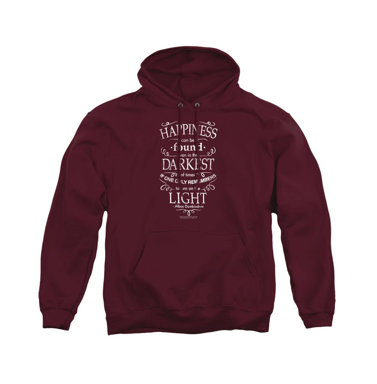 Click here for Harry Potter Mens Happiness Quote Pull-Over Hoodie... prices