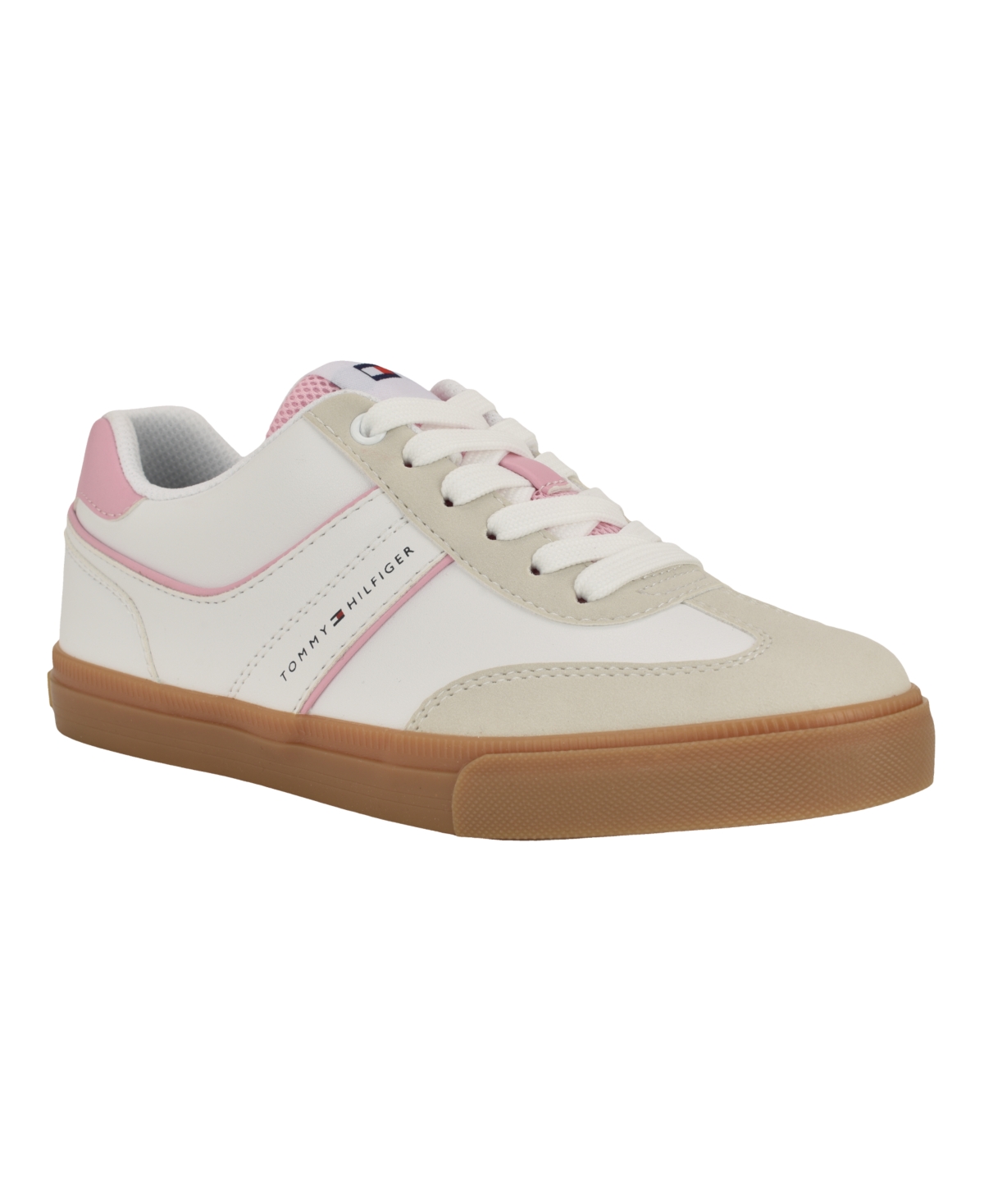 Click here for Tommy Hilfiger Womens Lystan Lace-Up Sneakers - Pi... prices