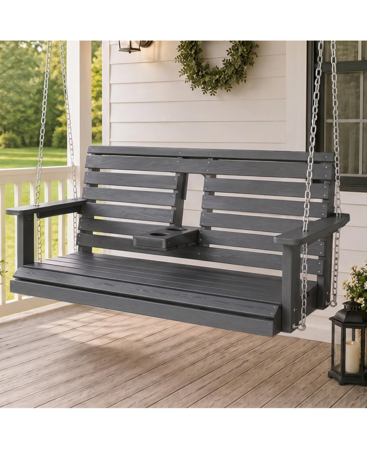 Click here for Innovaze 4.5 Ft Large Size 2-Seat Poly Lumber Hips... prices