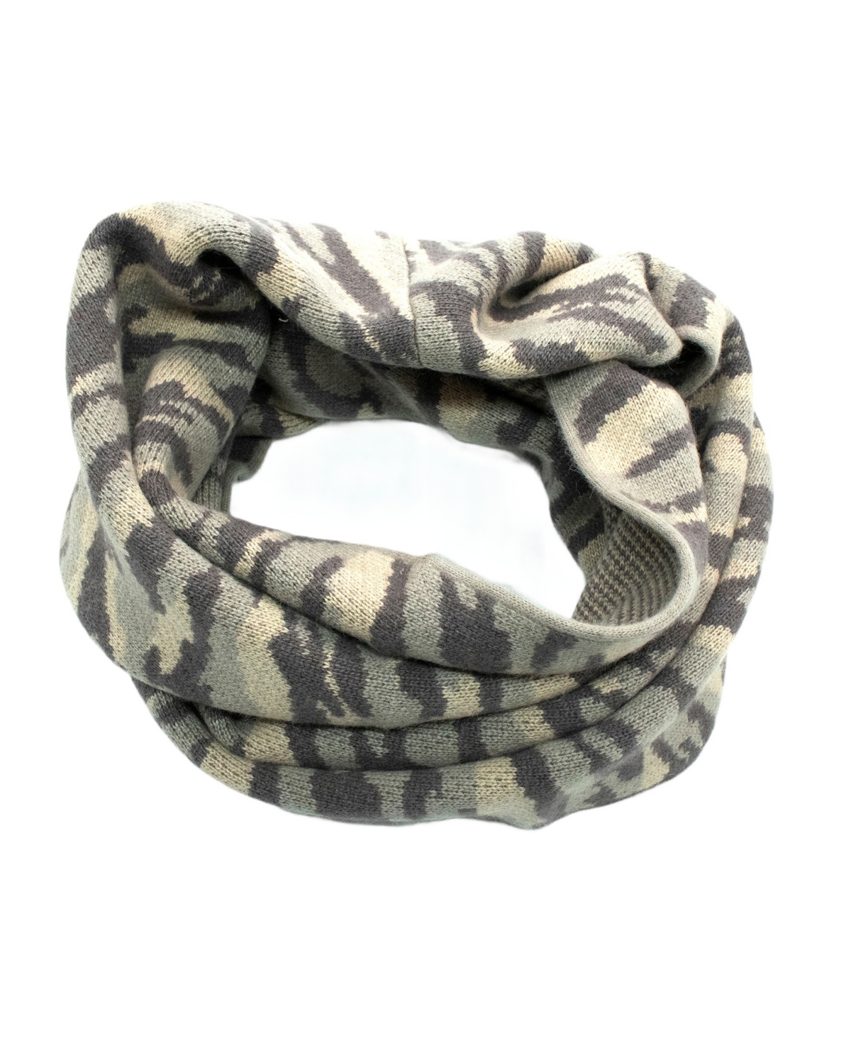 Click here for Portolano Camo Neckwarmer Scarf - Shale/Moonrock prices