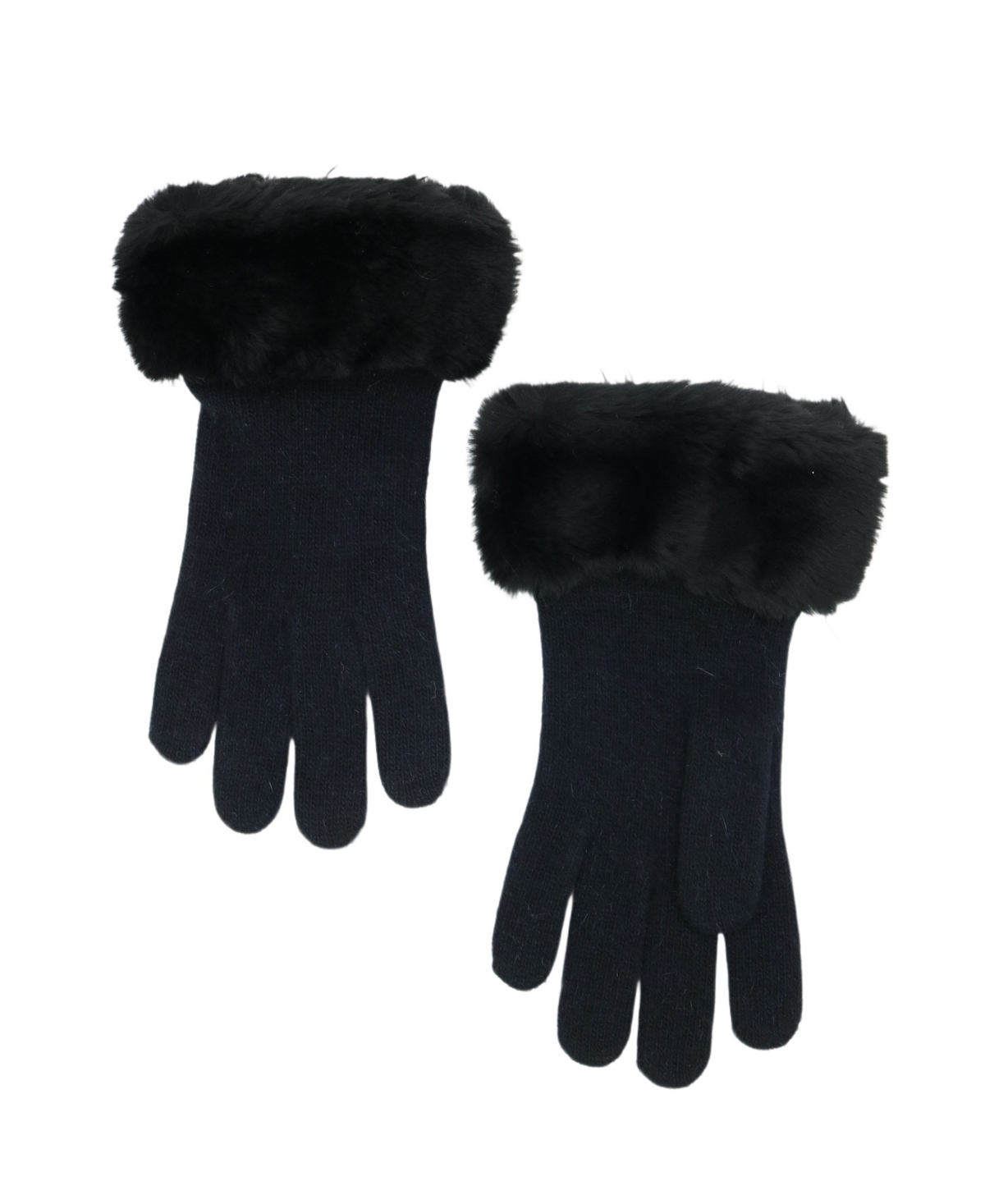 Click here for Portolano Jersey Knit Gloves - Black prices