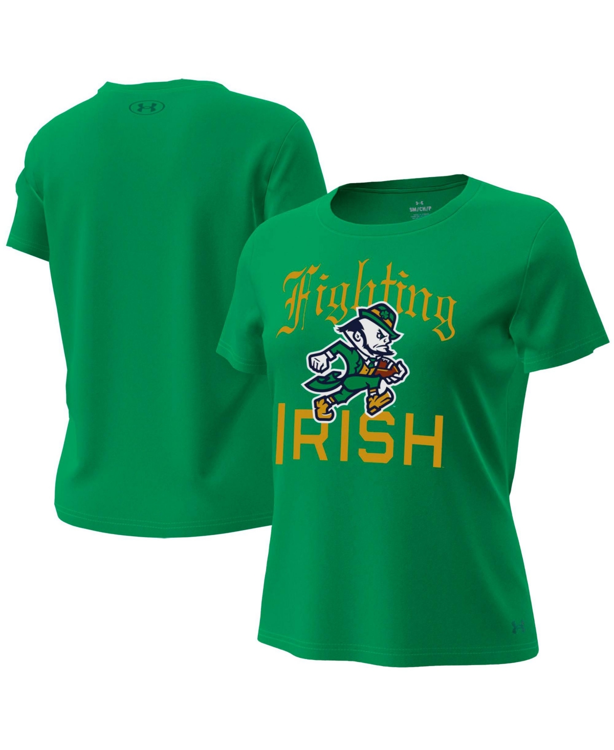 Click here for Under Armour Womens Kelly Green Notre Dame Fightin... prices