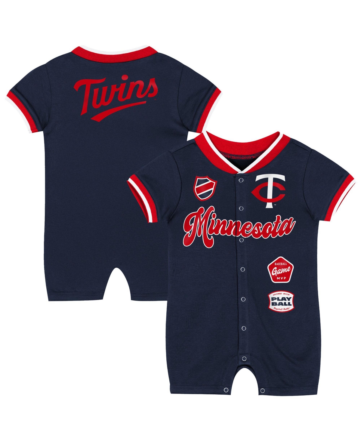 Click here for Outerstuff Baby Boys and Girls Navy Minnesota Twin... prices