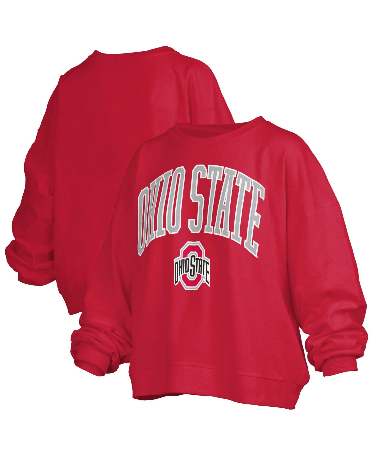 Click here for Pressbox Plus Size Nelson Janise Fleece Sweatshirt... prices