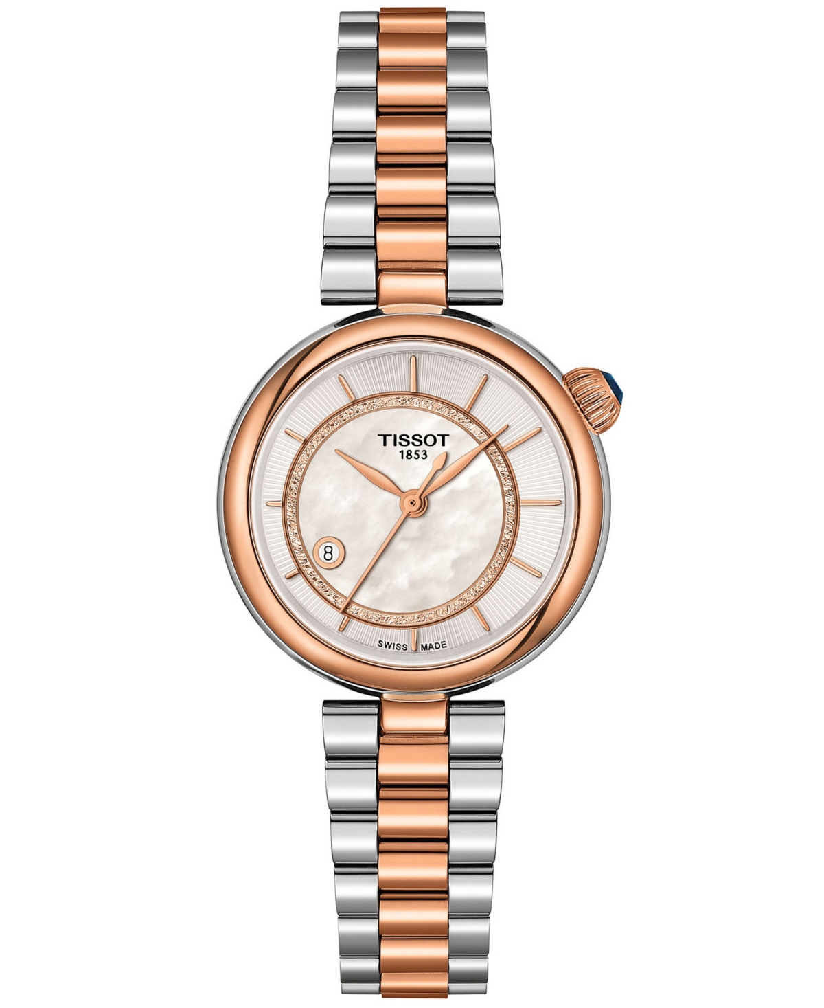 Click here for Tissot Womens Desir Automatic Two-Tone Stainless S... prices