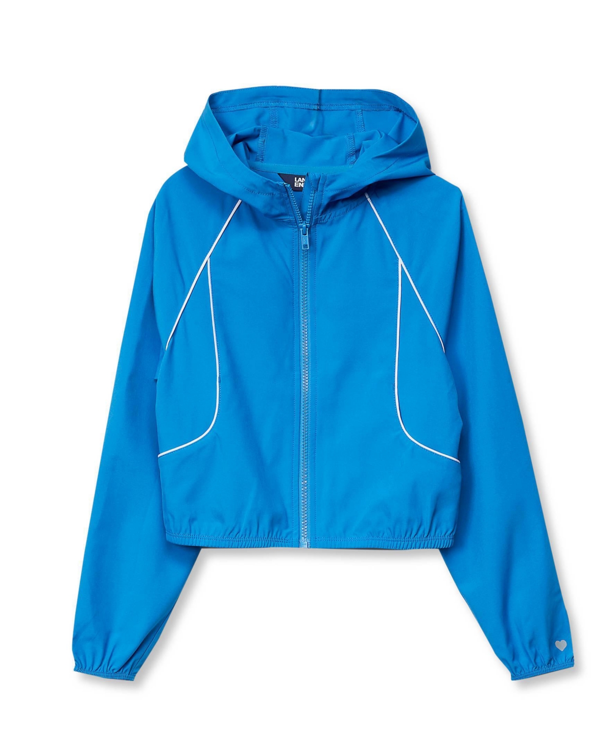 Click here for Lands End Girls Active Long Sleeve Hooded Track Ja... prices
