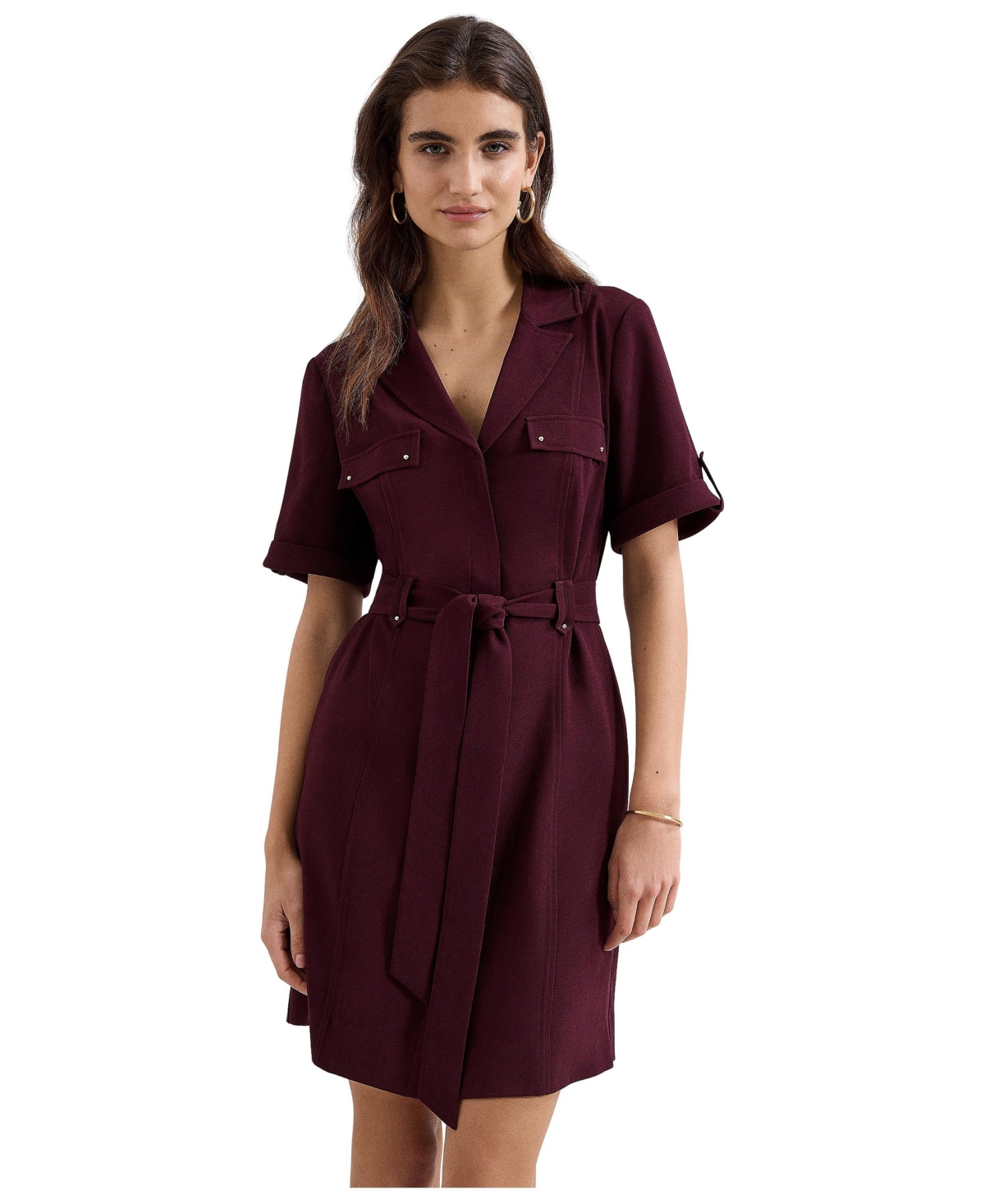 Click here for Phase Eight Womens Marlina Belted Mini Shirt Dress... prices
