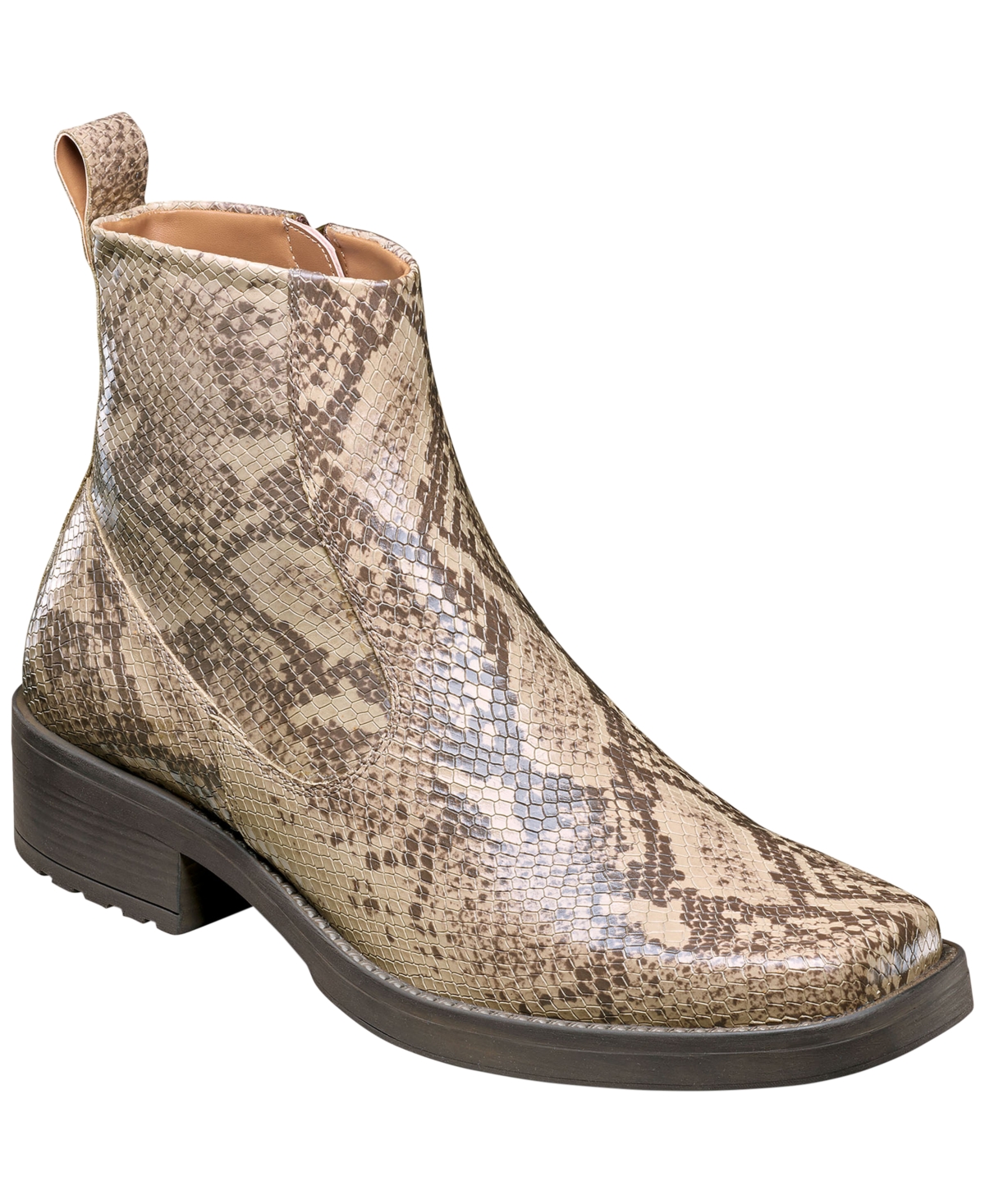 Click here for Stacy Adams Mens Shea Square-Toe Boots - Natural prices