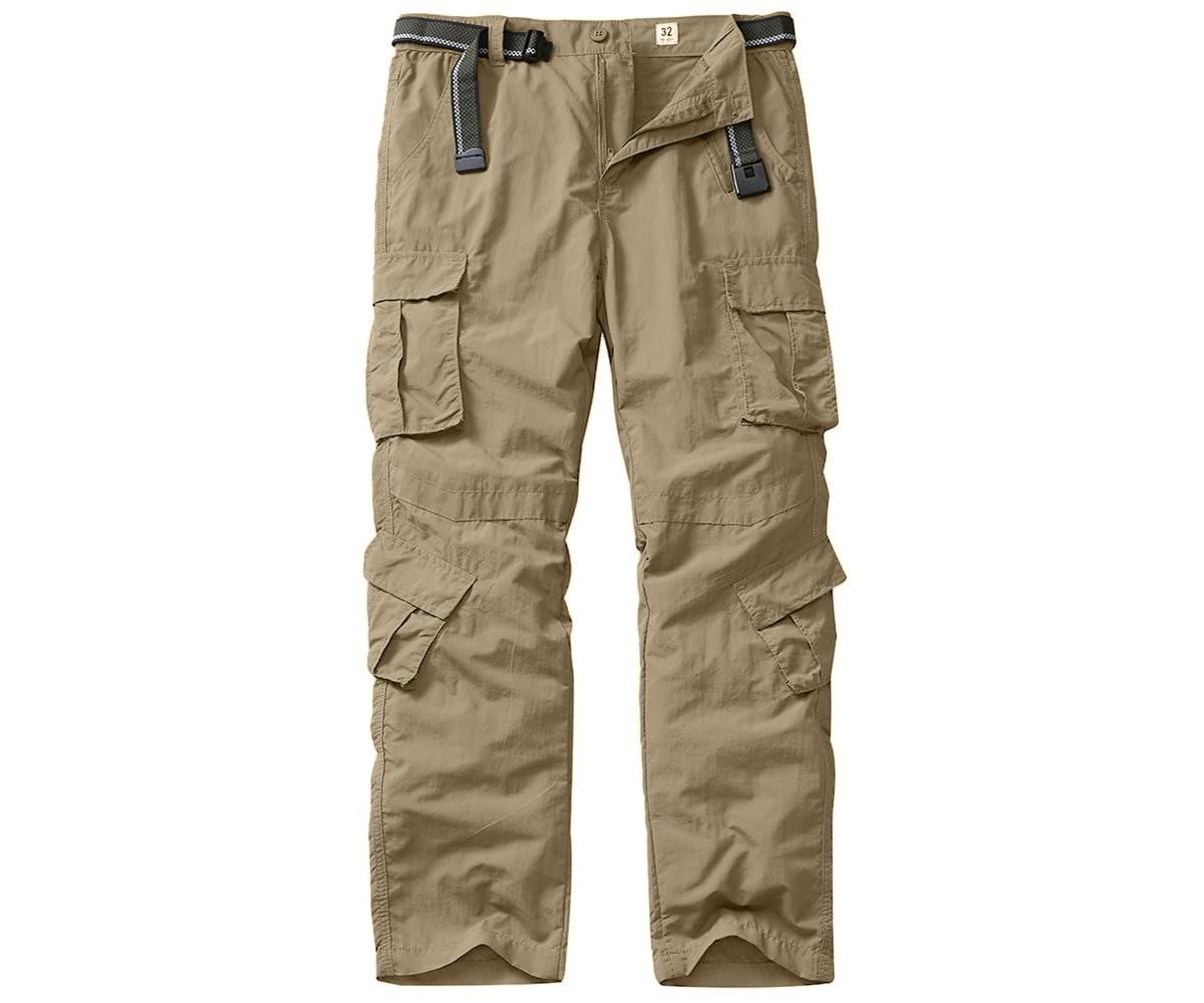 Click here for Piscifun Mens Hiking Cargo Pants Outdoor Casual St... prices