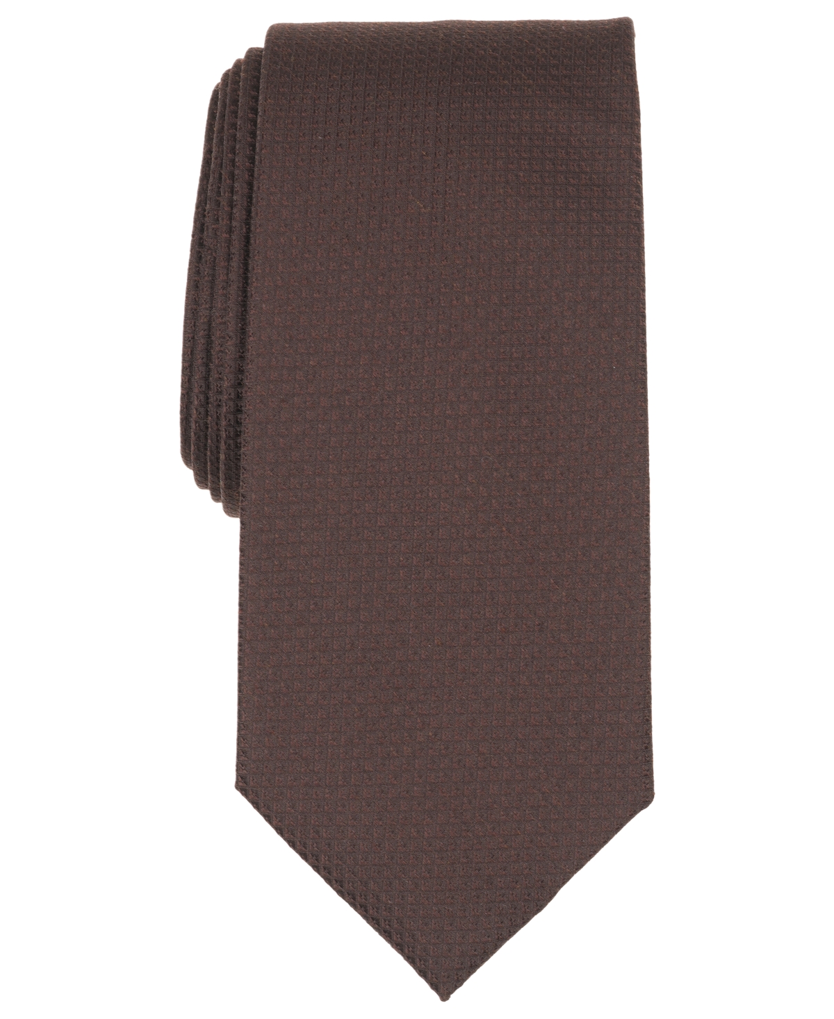 Click here for Michael Kors Mens Millen Solid Classic Tie - Choco... prices
