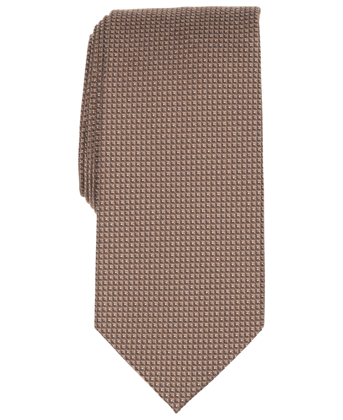 Click here for Michael Kors Mens Millen Solid Classic Tie - Taupe prices