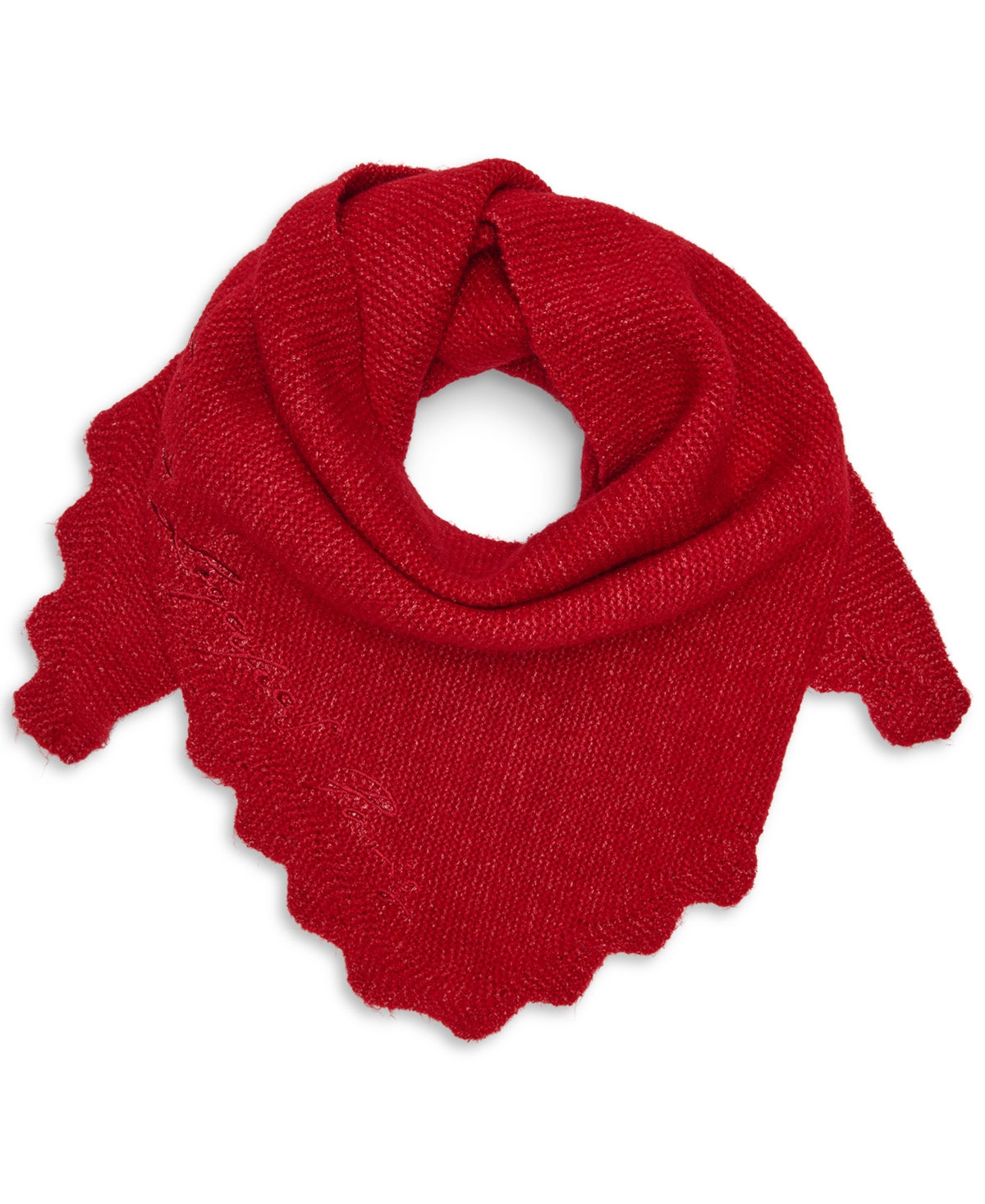 Click here for Karl Lagerfeld Paris Scallop Edge Embroidered Logo... prices