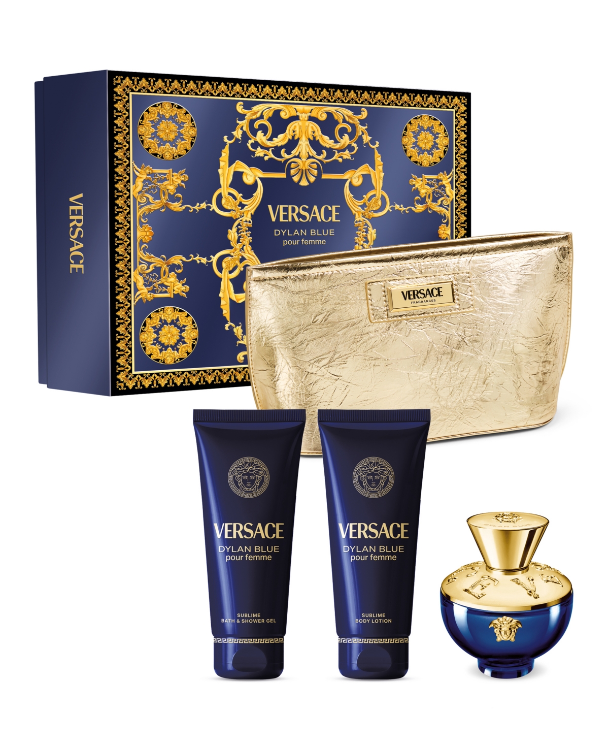 Click here for Versace 4-Piece Dylan Blue Pour Femme Eau de Parfu... prices