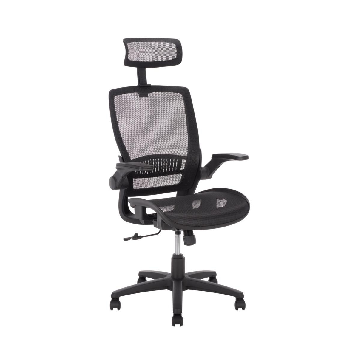 Click here for Augusta Home Abby Adjustable Desk Chair - Black prices