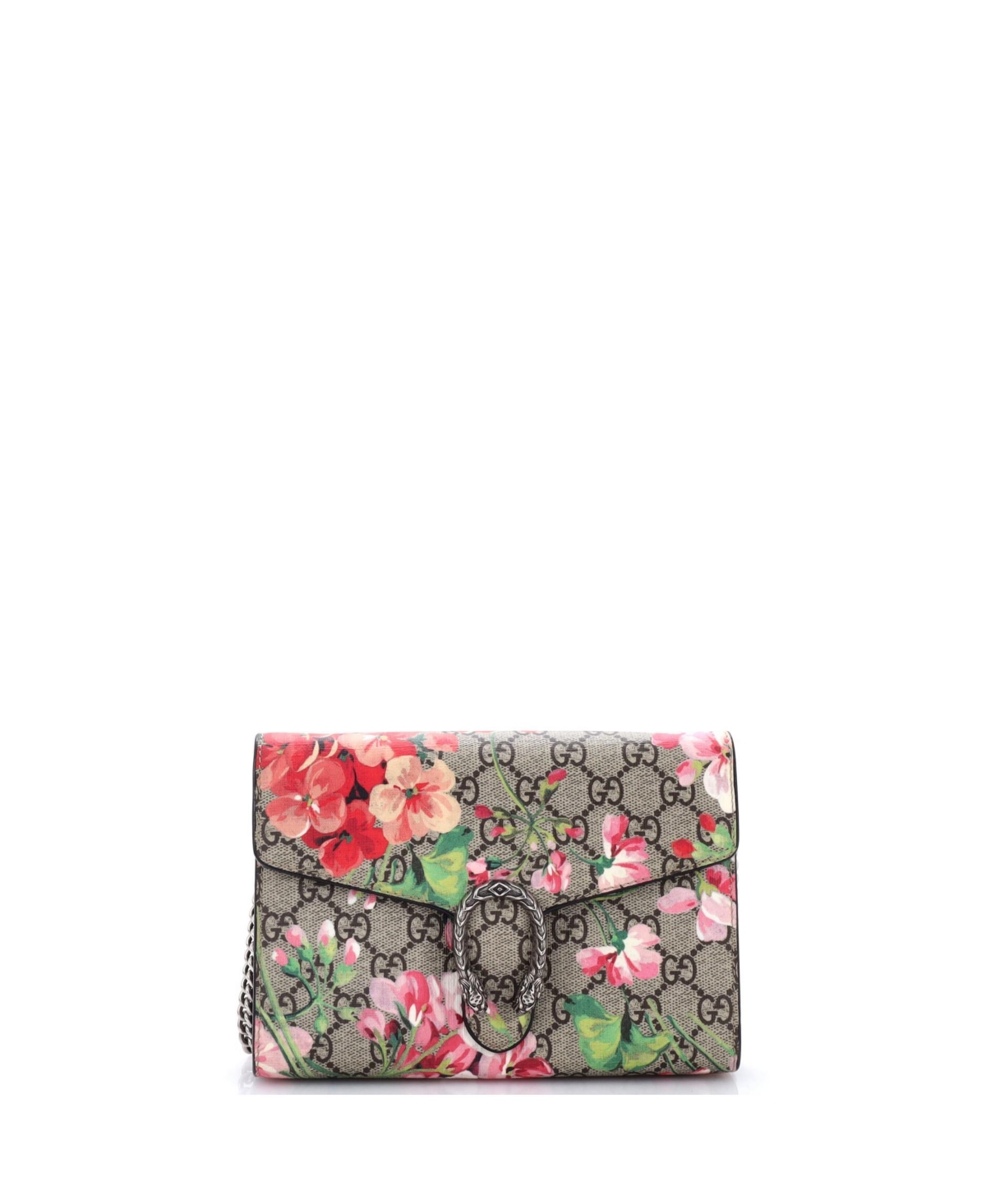 Click here for Pre-Owned Gucci Small Dionysus Chain Wallet Blooms... prices