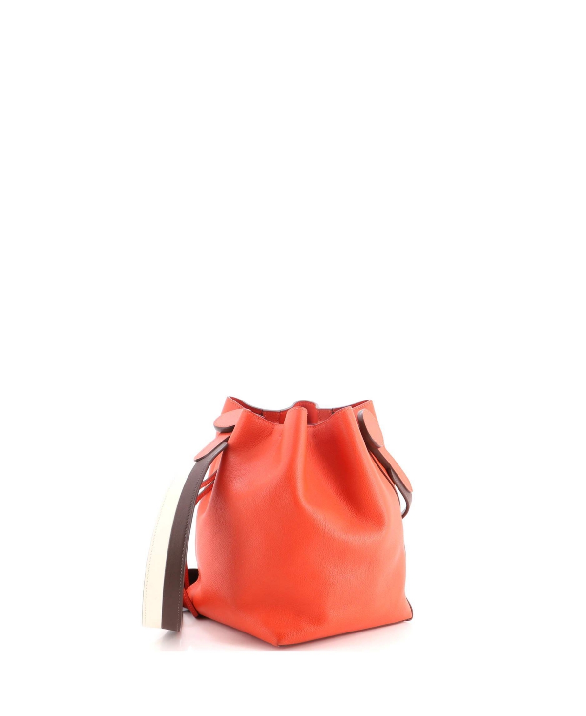 Click here for Pre-Owned Hermes 17 Licol Bag Evercolor - Orange prices