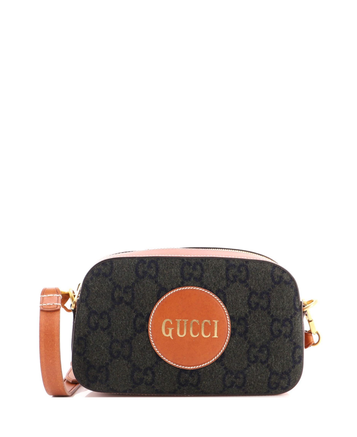 Click here for Pre-Owned Gucci Off the Grid Camera Bag Gg Wool an... prices