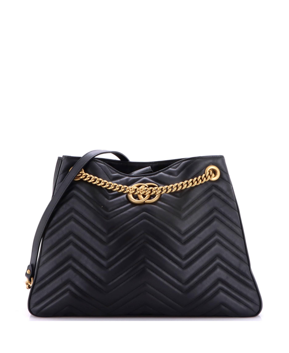 Click here for Pre-Owned Gucci Gg Marmont Chain Shoulder Bag Mate... prices