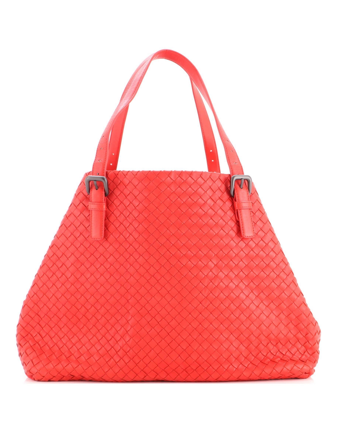 Click here for Pre-Owned Bottega Veneta Large A-Shape Tote Intrec... prices