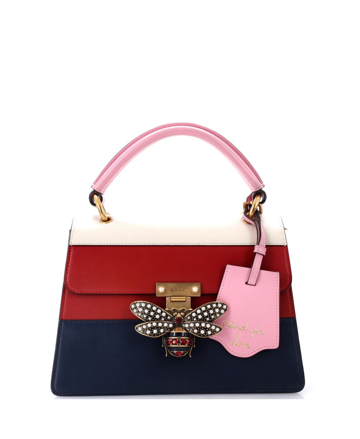 Click here for Pre-Owned Gucci Small Queen Margaret Top Handle Ba... prices