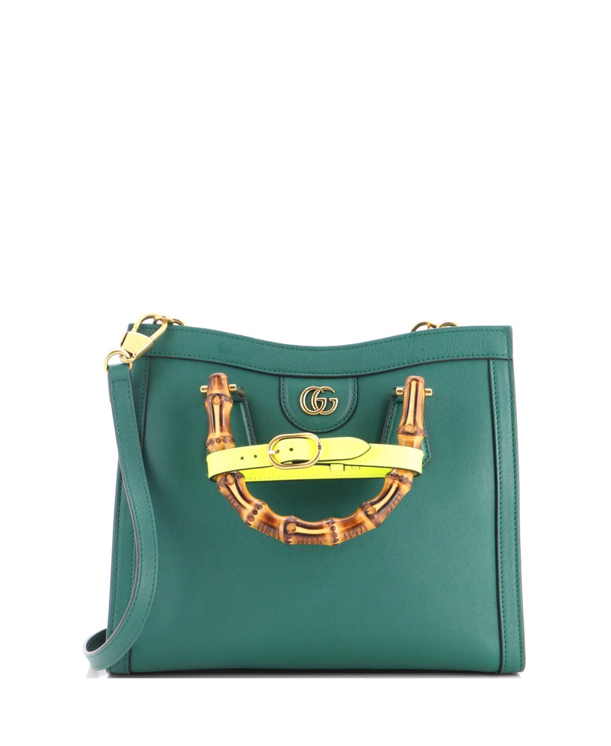 Click here for Pre-Owned Gucci Small Diana Nm Bamboo Handle Tote... prices