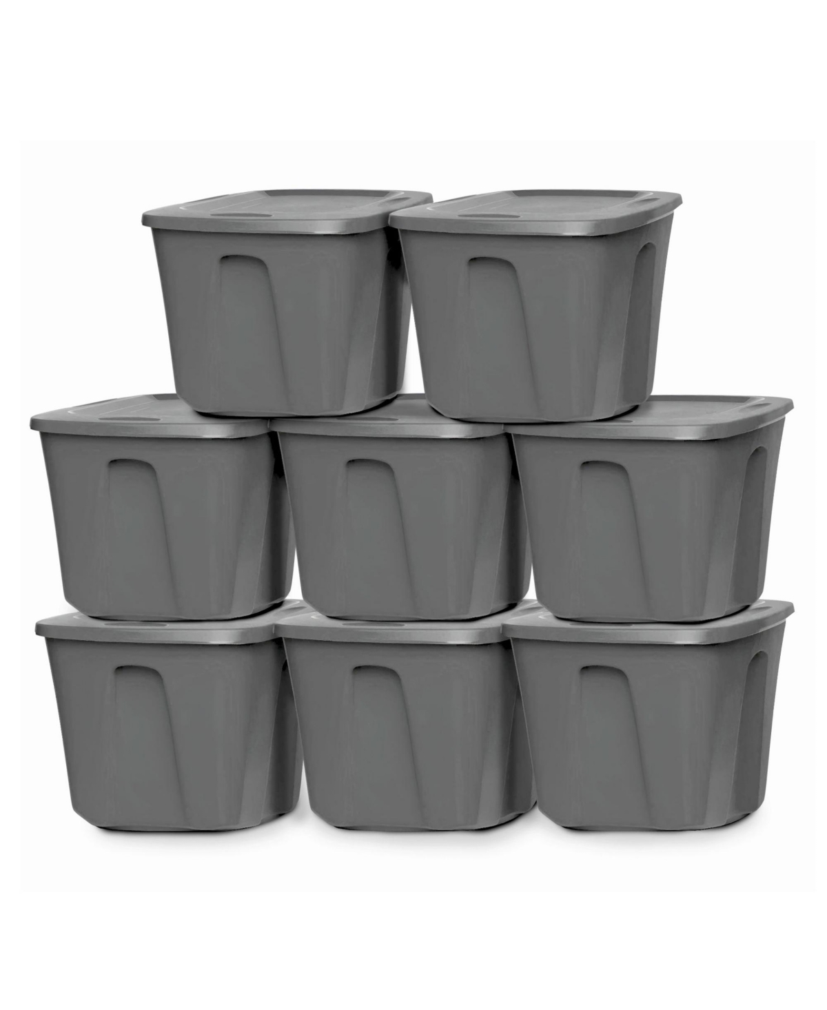 Click here for Homz 18-Gallon Stackable Plastic Storage Tote Cont... prices