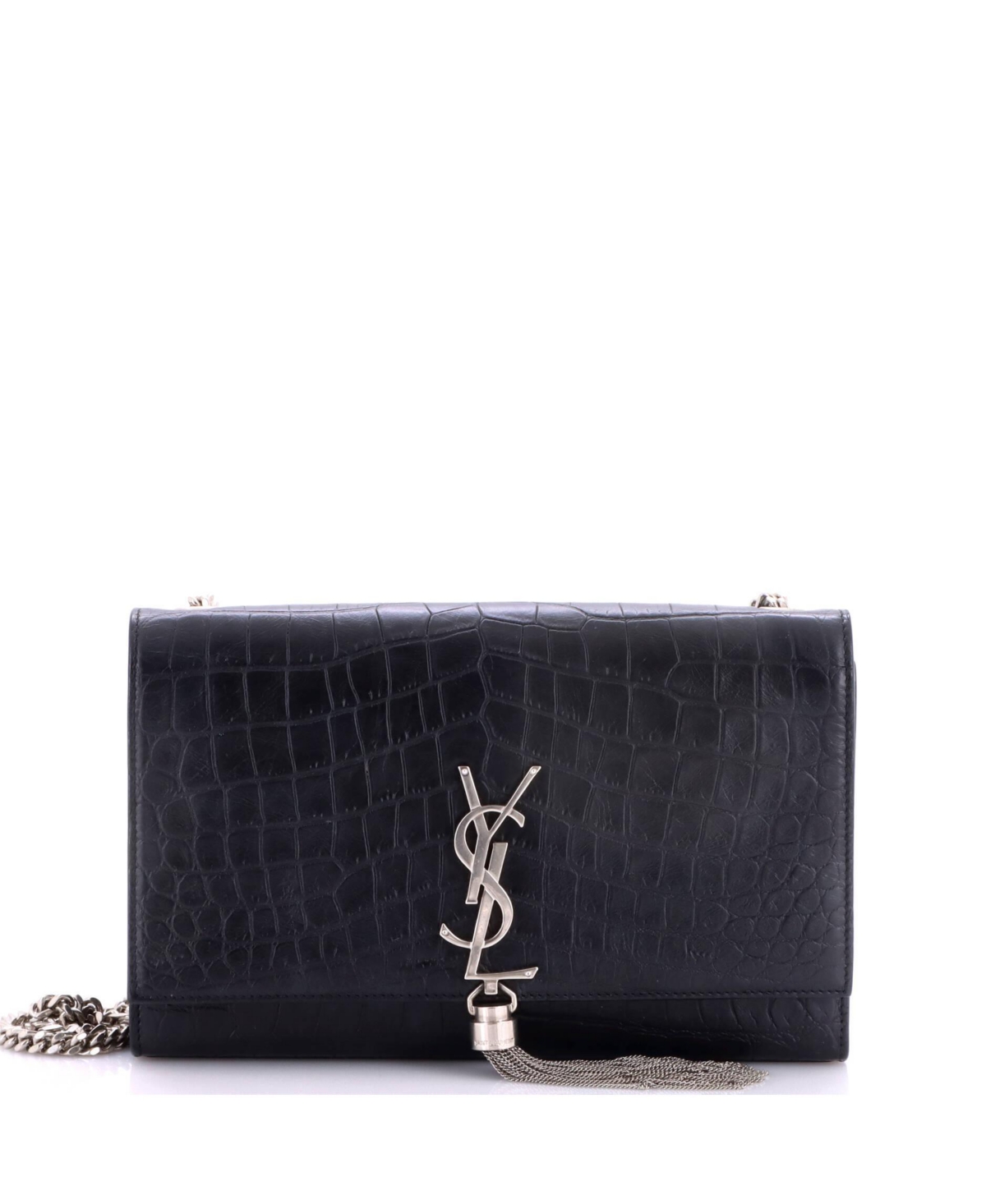 Click here for Pre-Owned Saint Laurent Medium Classic Monogram Ta... prices