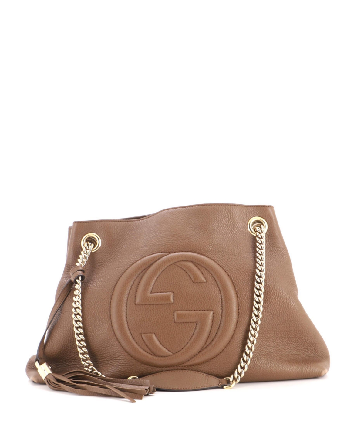 Click here for Pre-Owned Gucci Medium Soho Chain Strap Shoulder B... prices