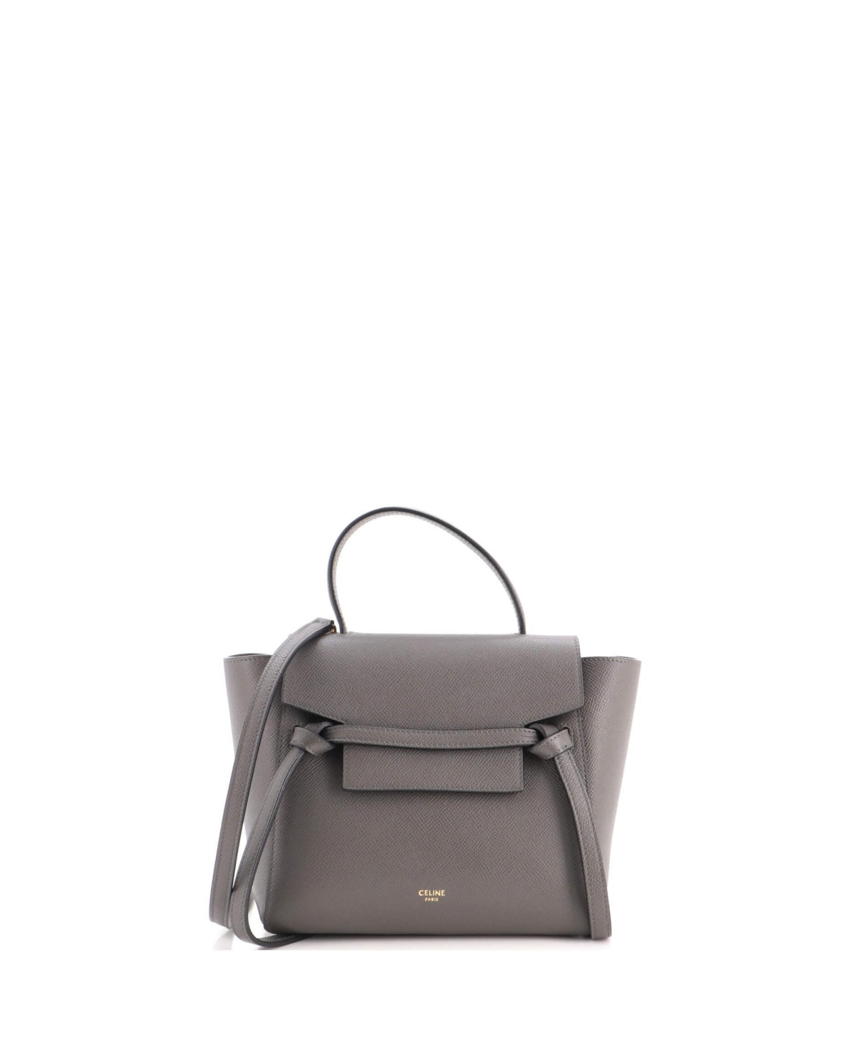 Click here for Pre-Owned Celine Nano Belt Bag Textured Leather -... prices