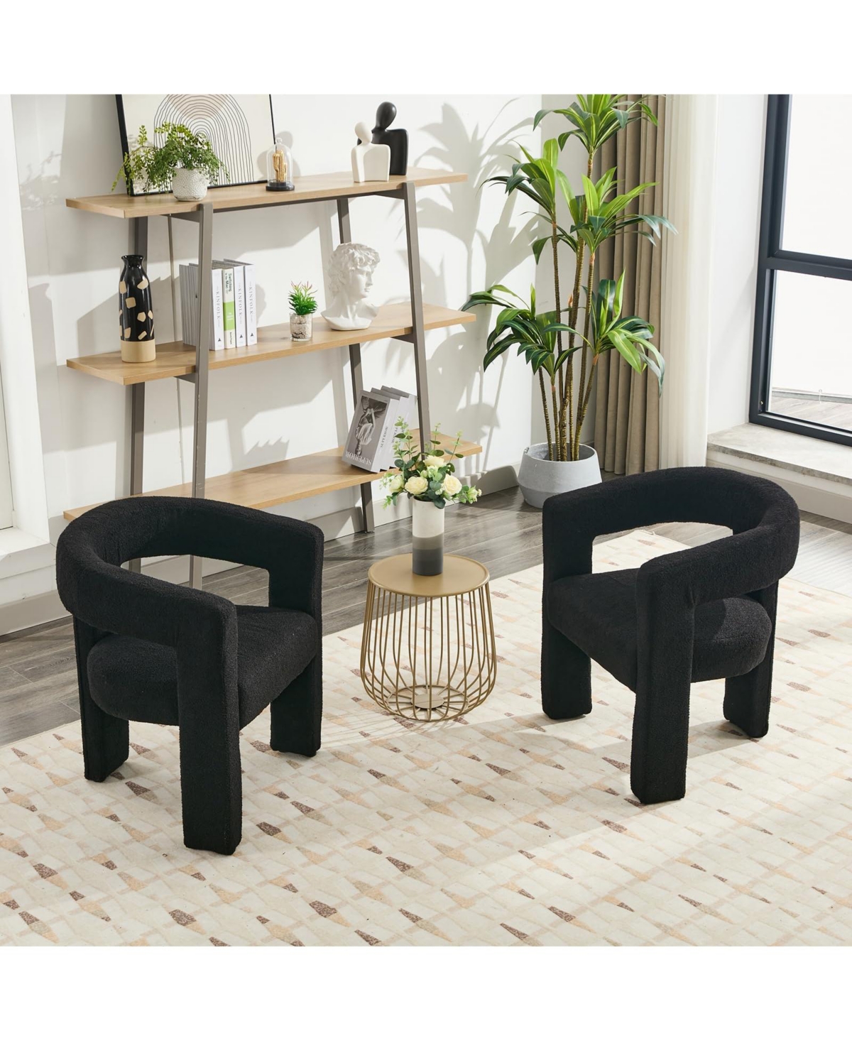 Click here for homfan 2 Set of Modern Barrel Dining Chair  Uphols... prices