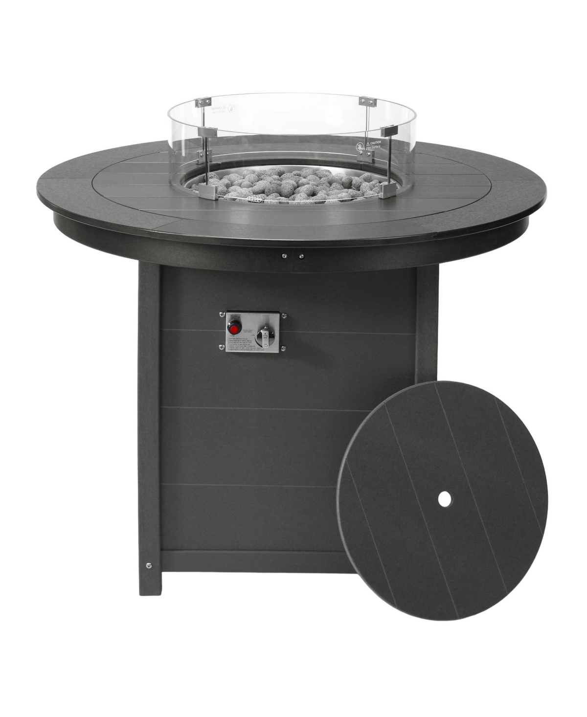 Click here for WestinTrends 47 Modern Outdoor Patio Propane Round... prices