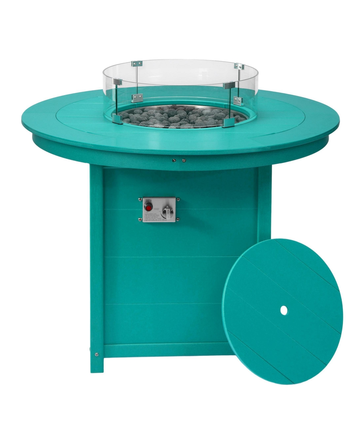 Click here for WestinTrends 47 Modern Outdoor Patio Propane Round... prices