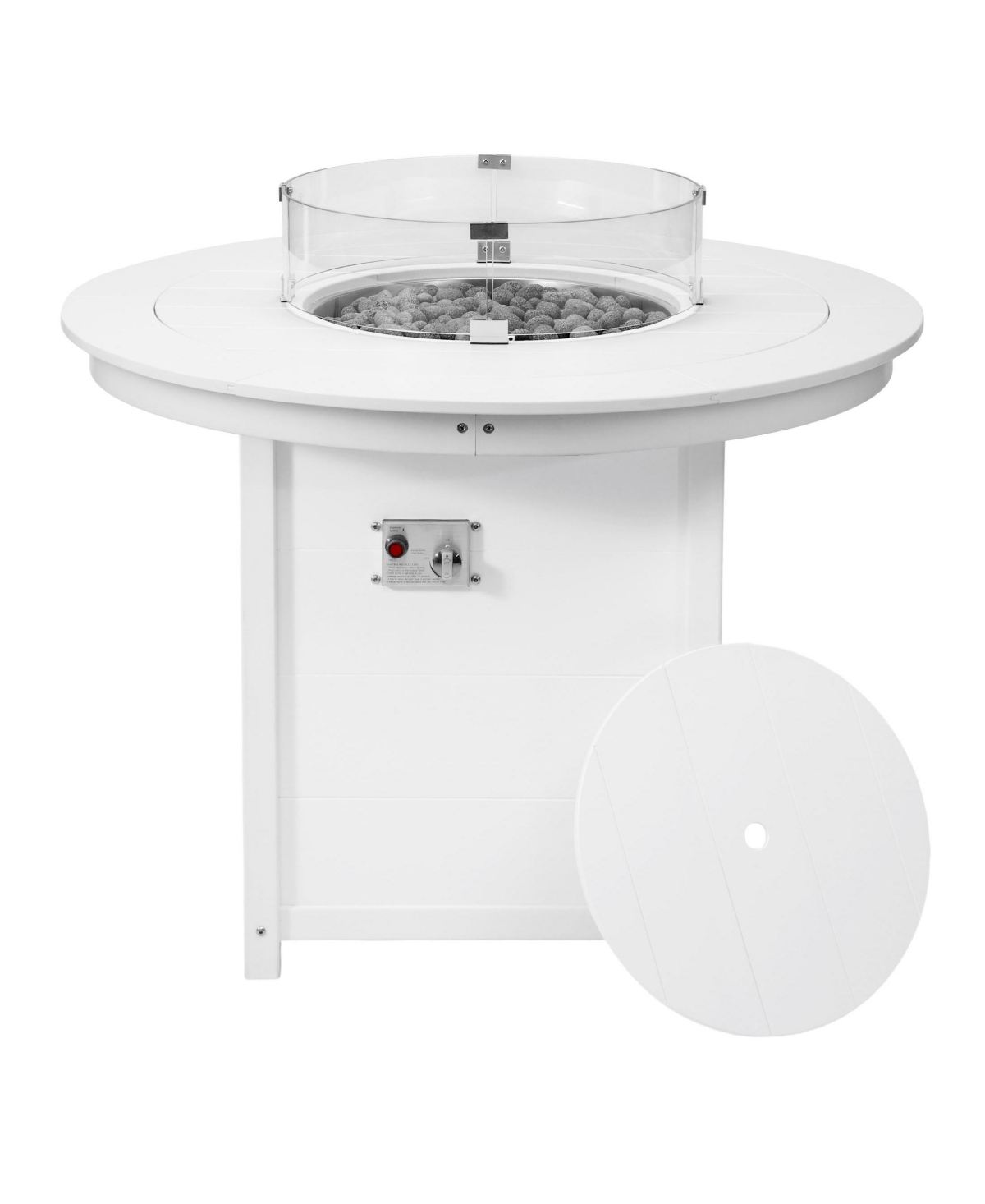 Click here for WestinTrends 47 Modern Outdoor Patio Propane Round... prices