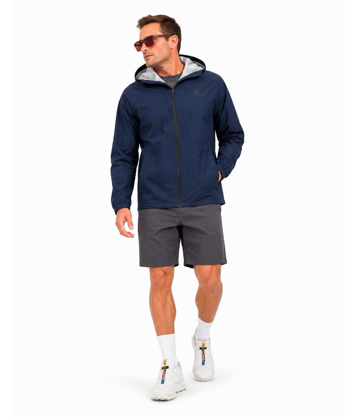 Click here for Spyder Mens Spring Showers Jacket - Dark navy prices