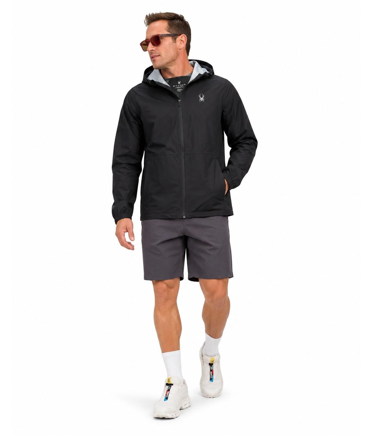 Click here for Spyder Mens Spring Showers Jacket - Black prices