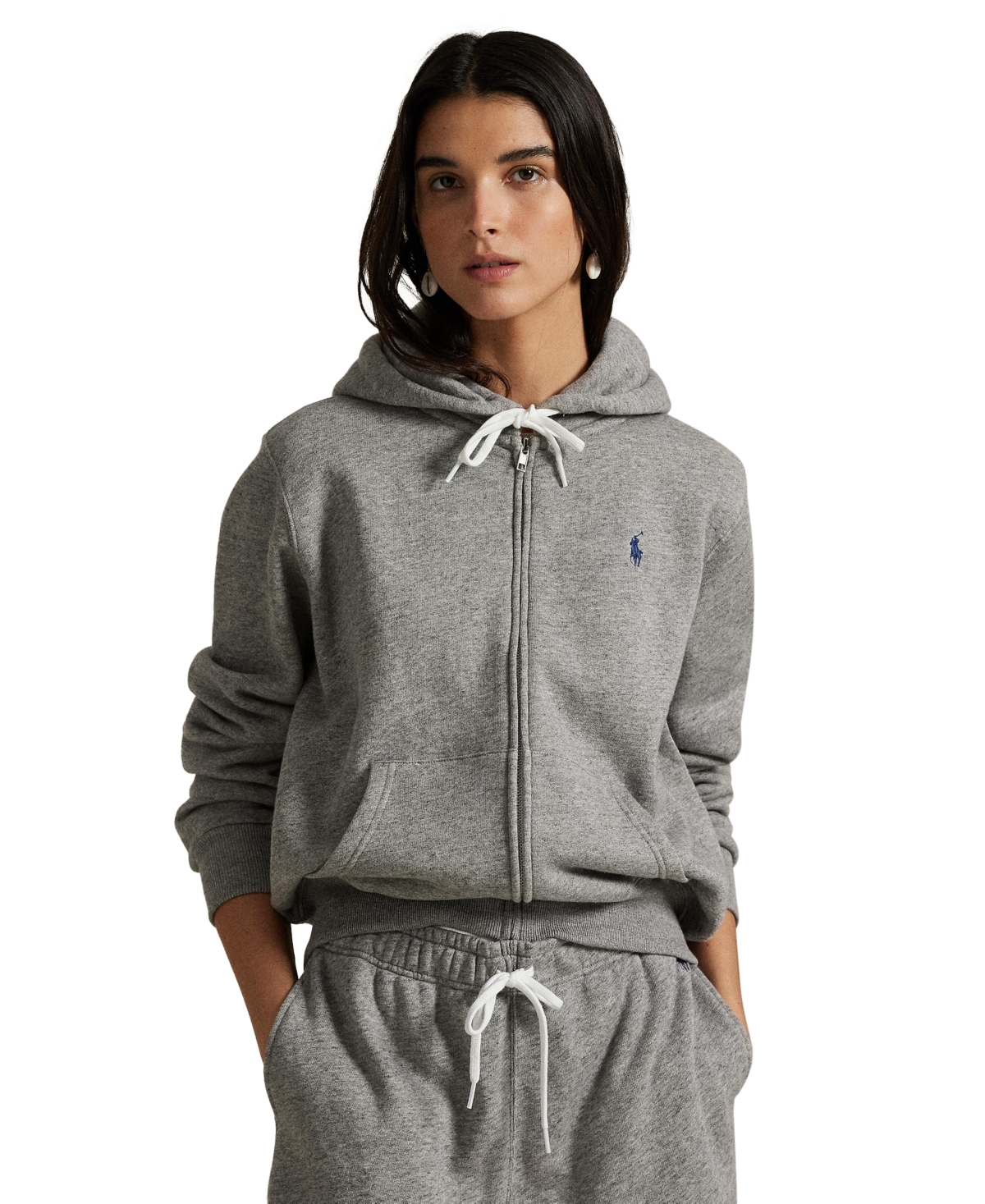 Click here for Polo Ralph Lauren Womens Fleece Full-Zip Hoodie -... prices