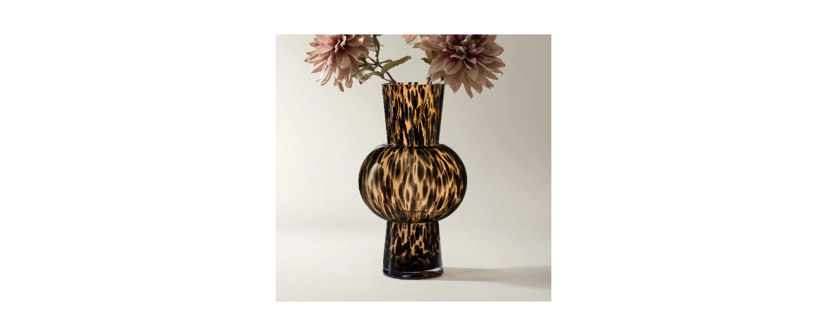 Click here for Z Gallerie Bree Glass Vase - Brown prices