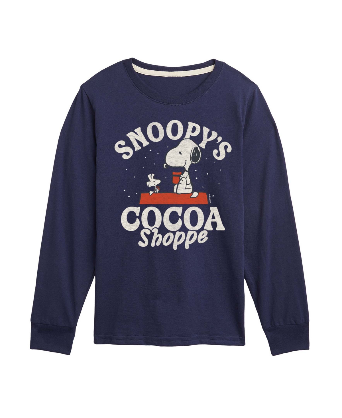 Click here for Hybrid Boys 8-20 Peanuts Snoopy Cocoa Shoppe Crewn... prices