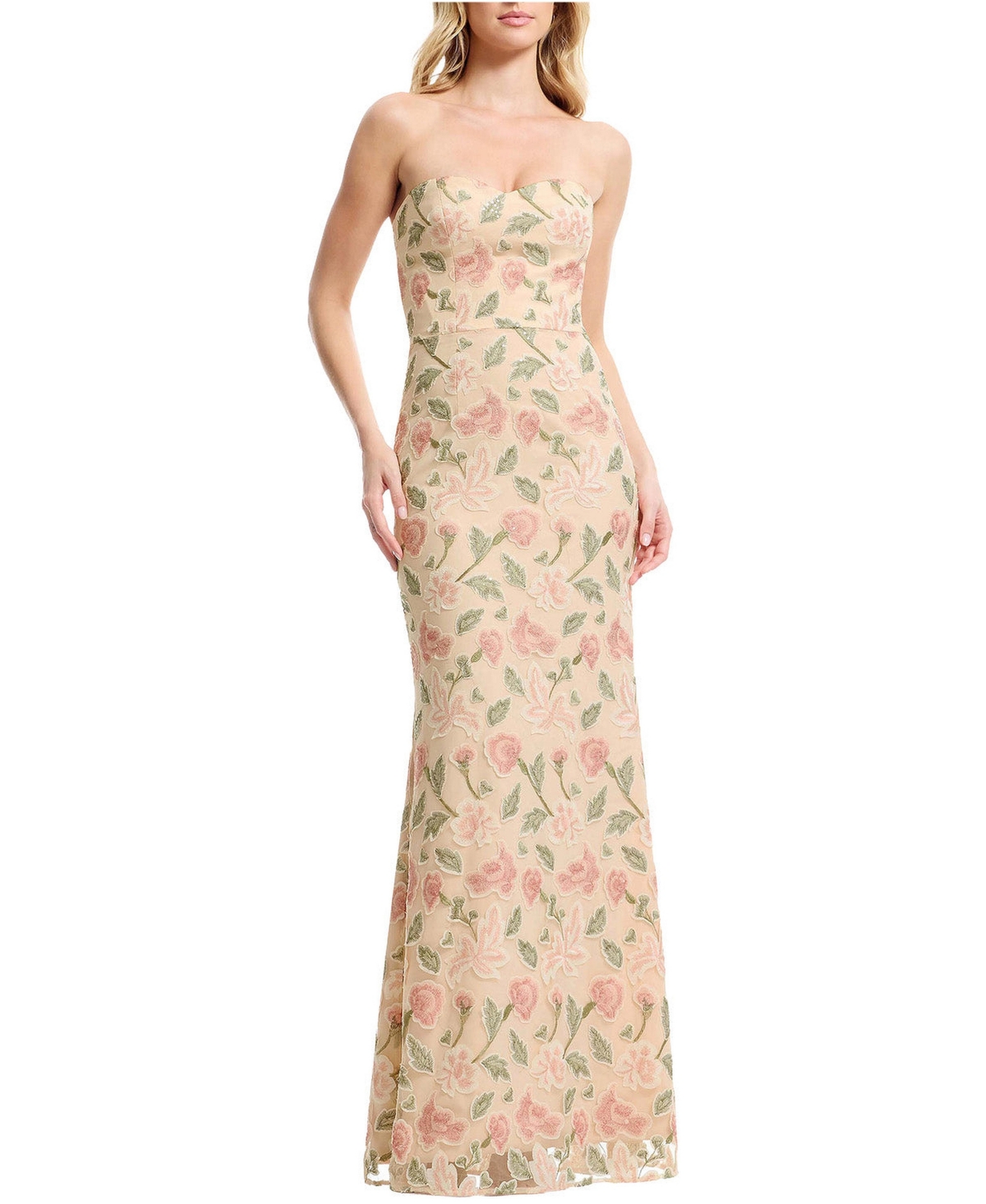 Click here for Dress The Population Womens Sheridan Strapless Swe... prices