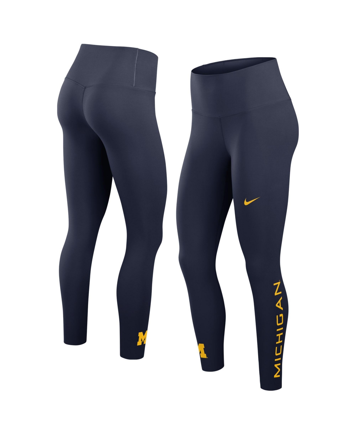 Click here for Nike Womens Navy Michigan Wolverines Zenvy High Dr... prices
